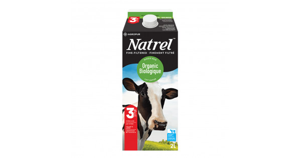 Natrel Organic Milk 3.8% / 有机牛奶 - 2L