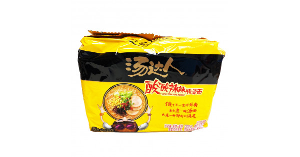 TangDaren Tonkotsu Ramen （Japanese-style） / 汤达人日式豚骨拉面- 5*125 g